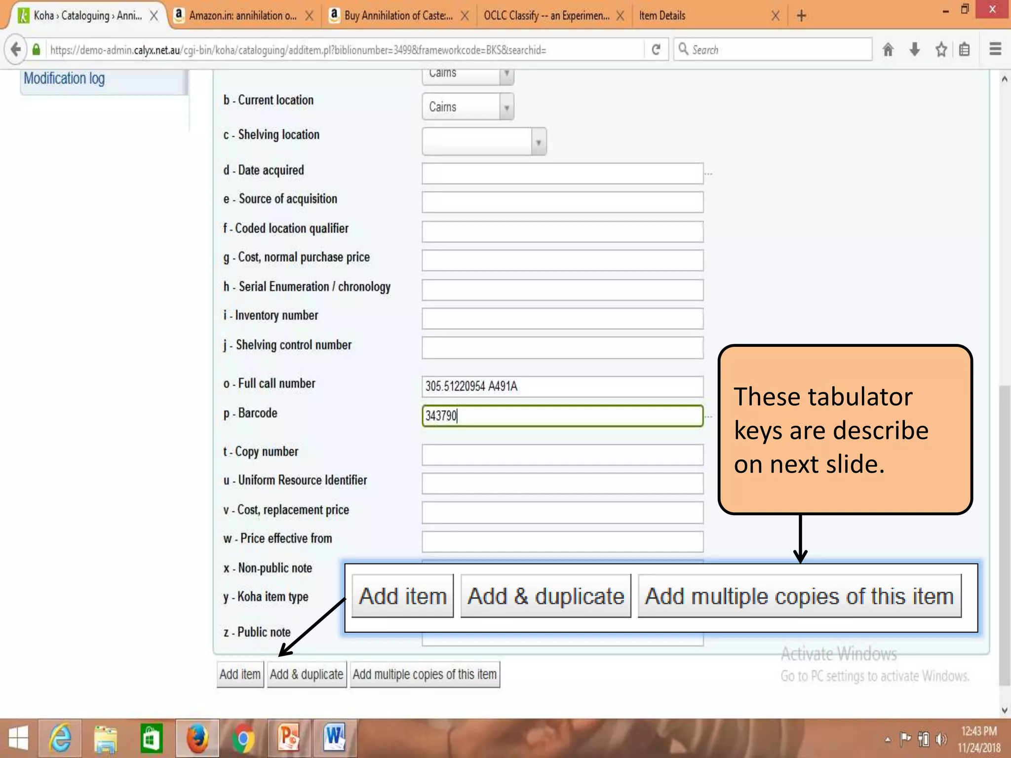 Koha Cataloguing Module | PPTX