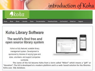 Koha Cataloguing Module | PPTX