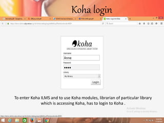 Koha Cataloguing Module | PPTX