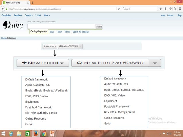 Koha Cataloguing Module | PPTX