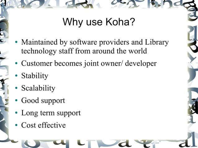 Koha ILS | PPT