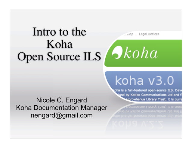Introduction To Koha Pdf