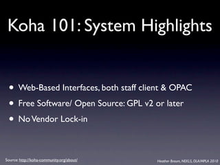 Koha intro presentation | PPT
