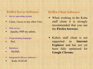 Koha open source | PPTX