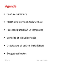 Pre-configured Koha | PPT