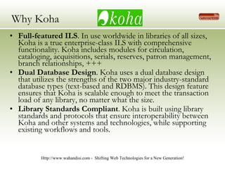 Koha Presentation | PPT