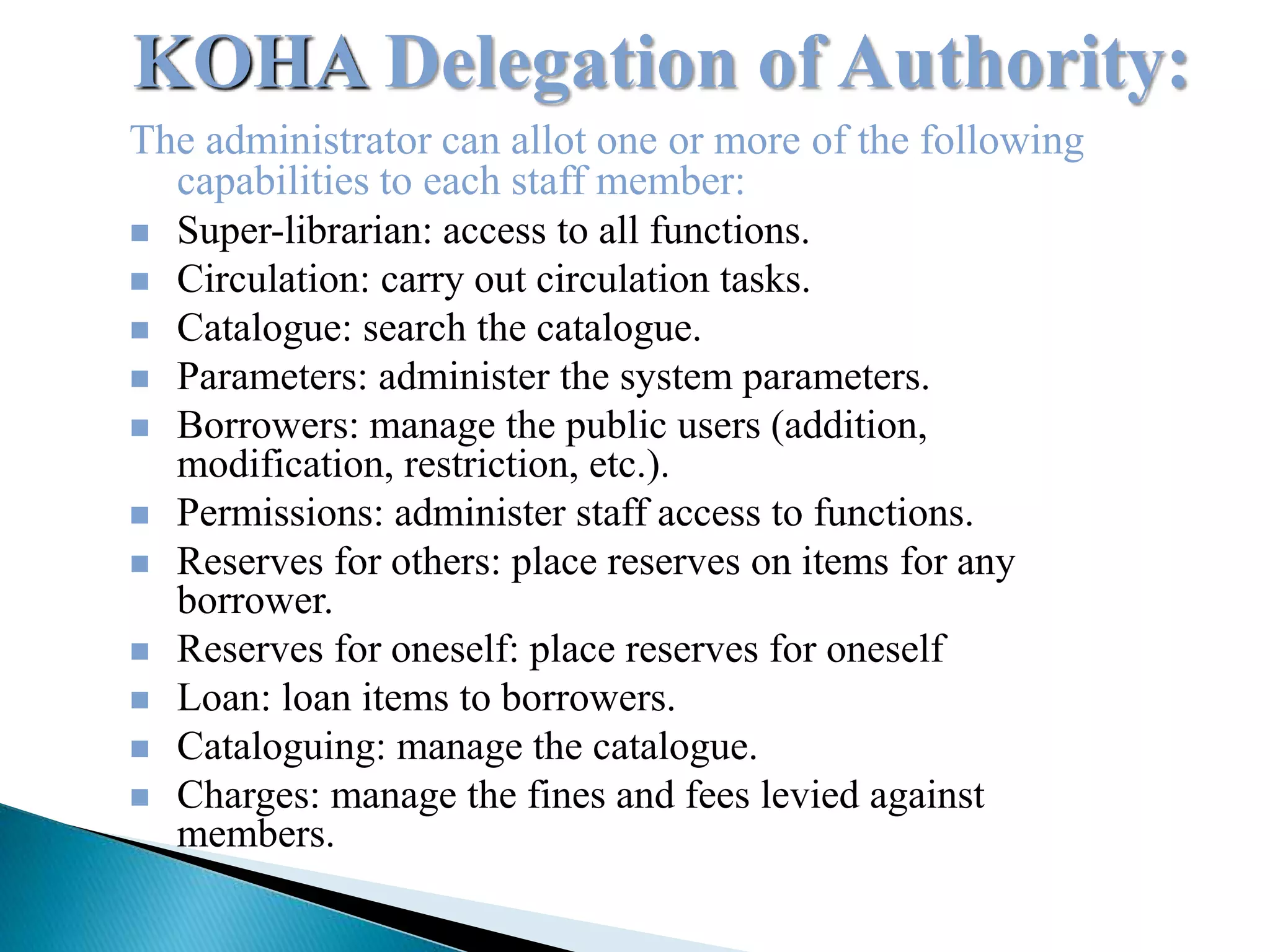 Koha presentation | PPT