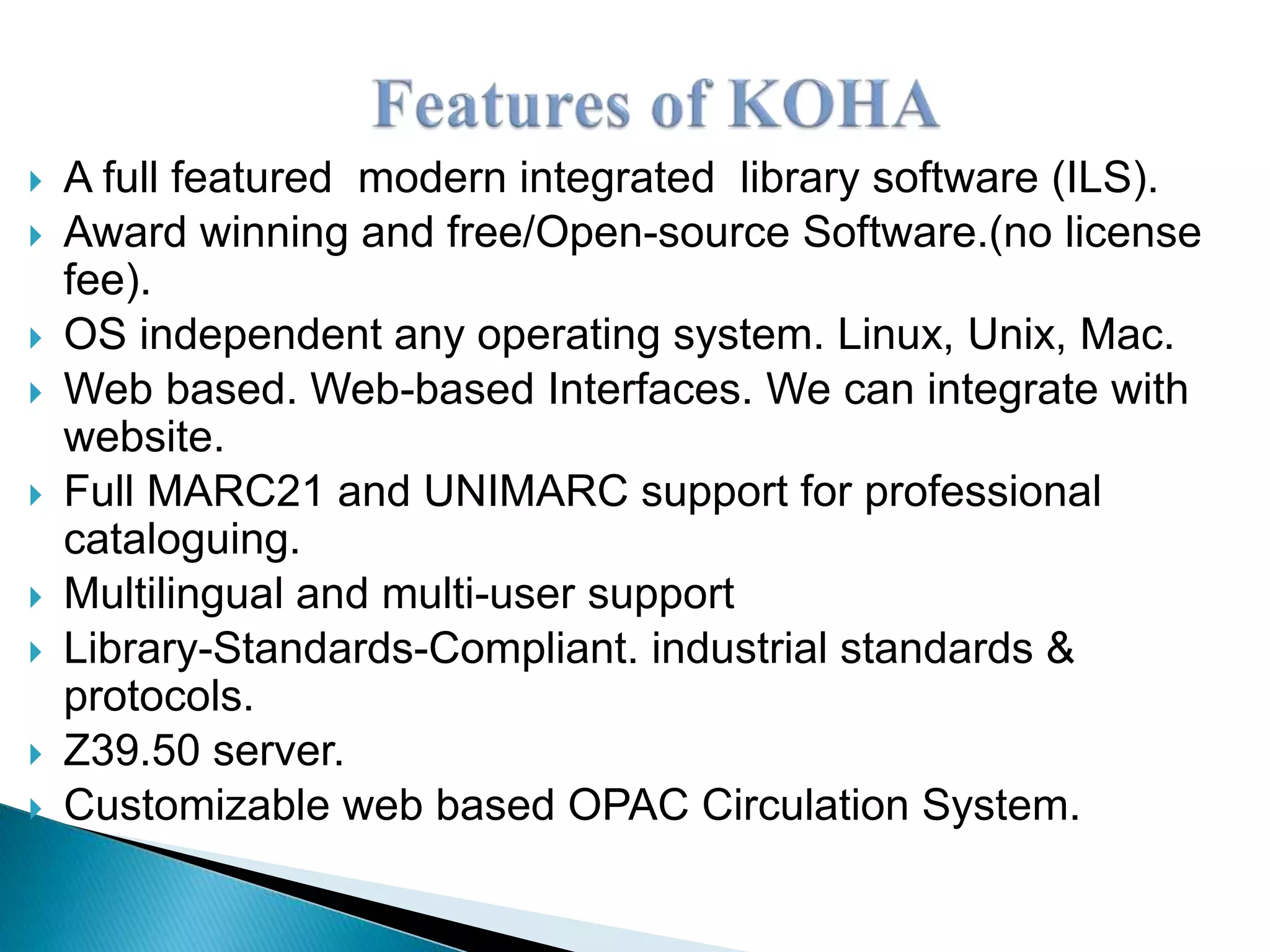 Koha presentation | PPT