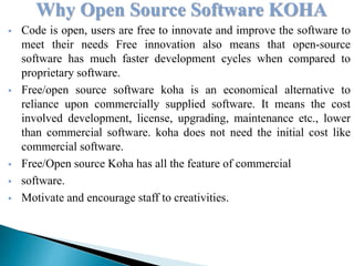 Koha presentation | PPT