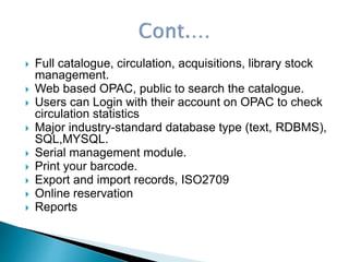 Koha Presentation Ppt