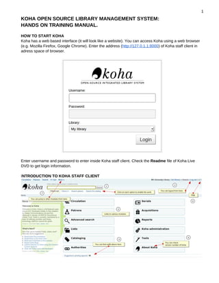 Koha user manual | PDF