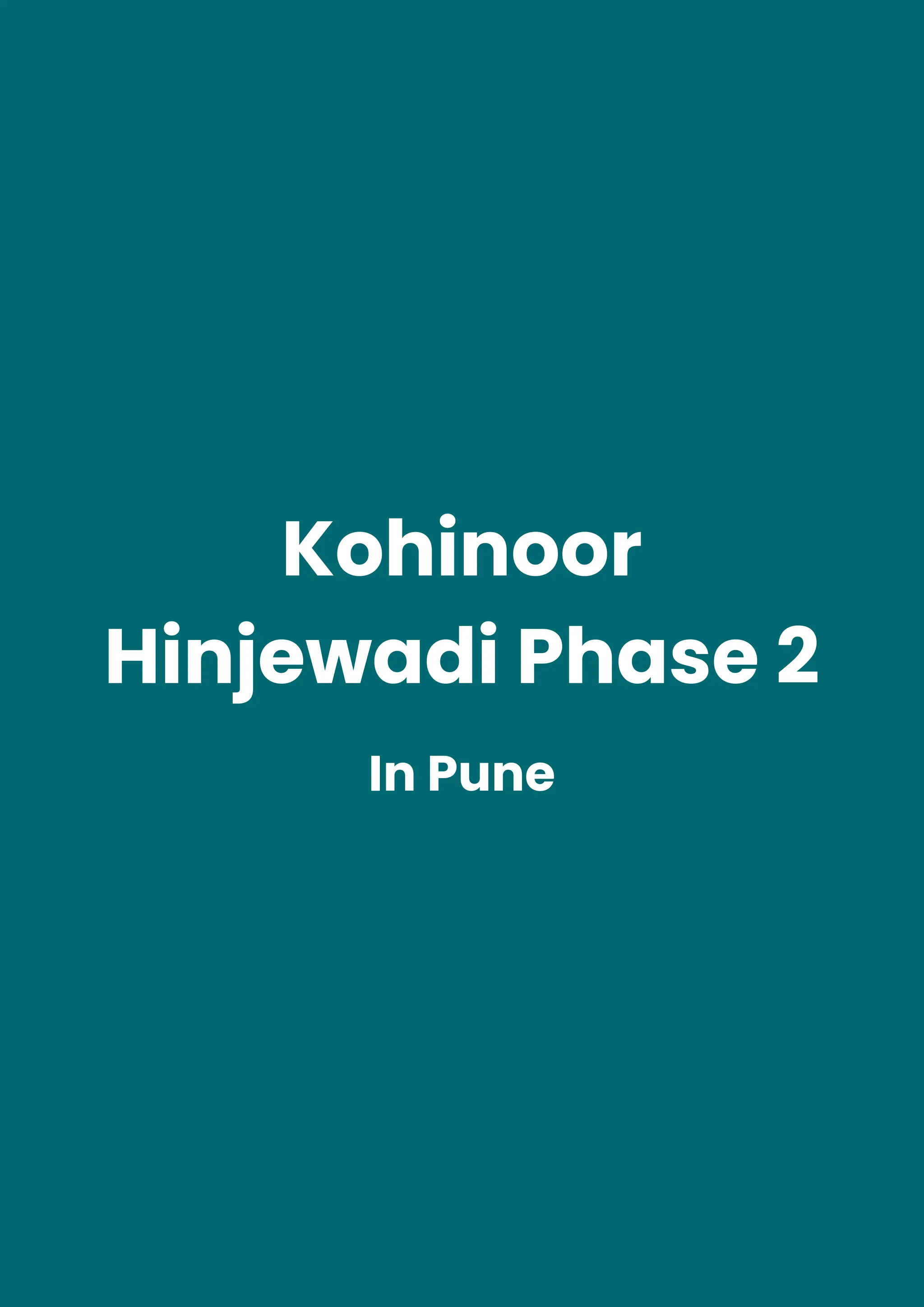 Kohinoor Hinjewadi Phase 2 In Pune - PDF.pdf