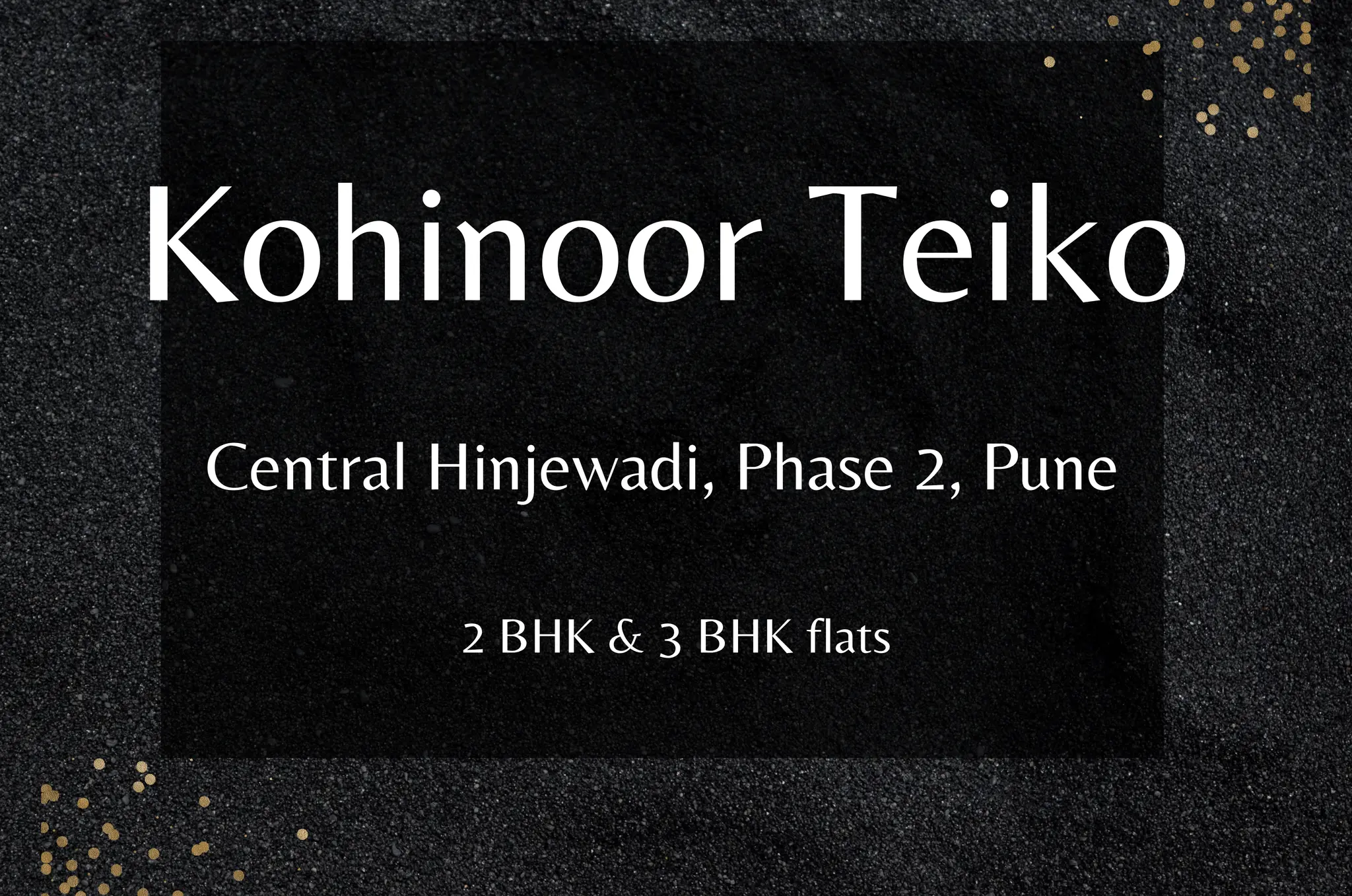 Kohinoor Teiko Hinjewadi Phase 2 Pune | E-Brochure | PDF