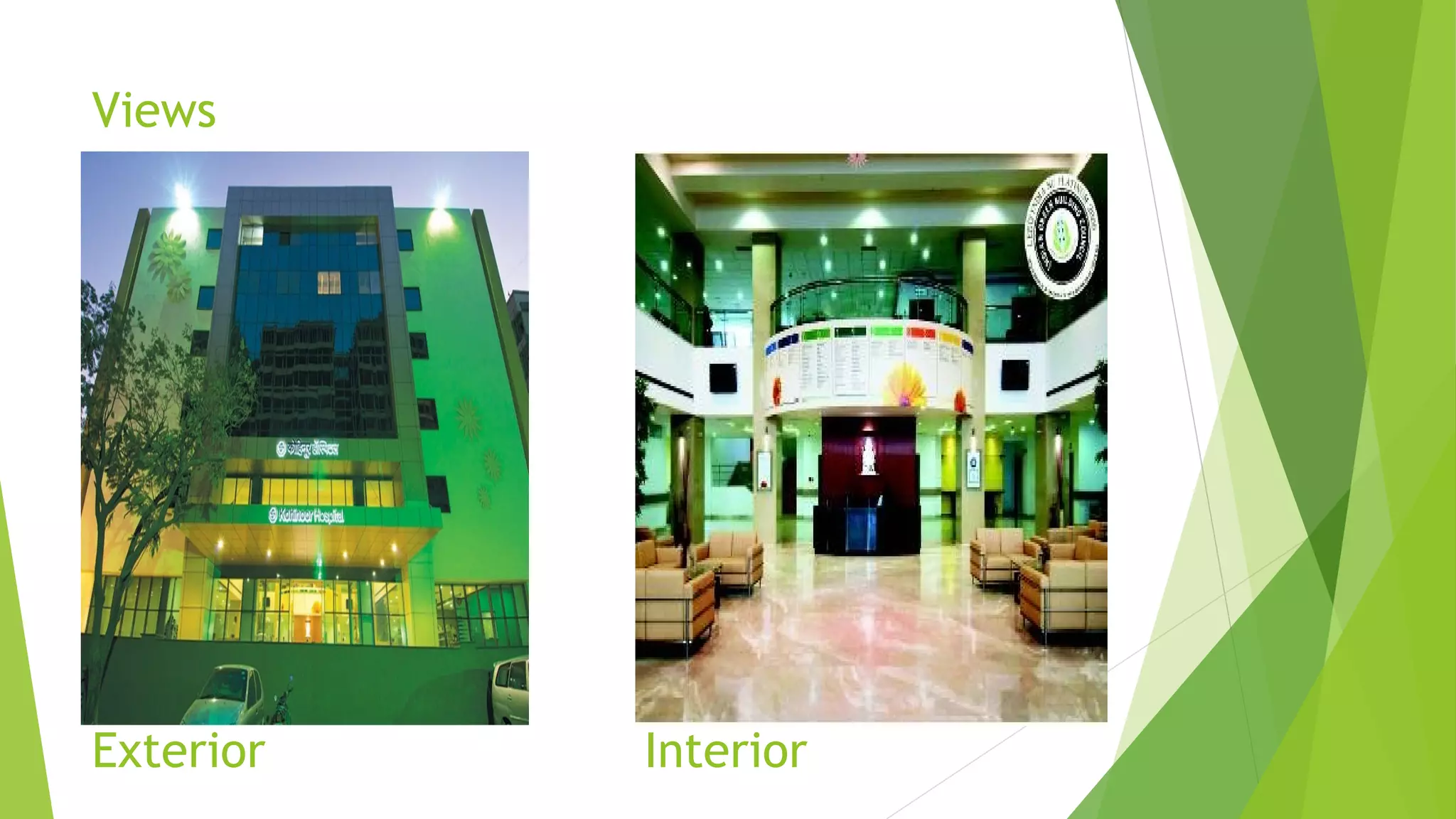 Kohinoor Hospital the Sustainable Hospital | PPT