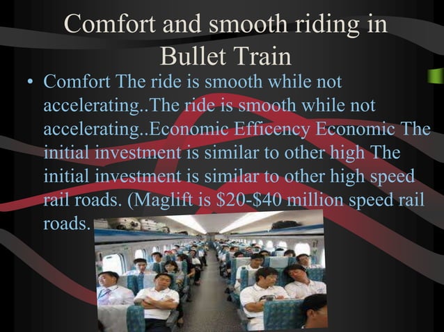 ppt on bullet trains | PPTX
