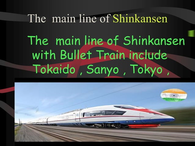 ppt on bullet trains | PPTX