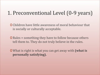 kohlberg.pptx | Family and Relationships