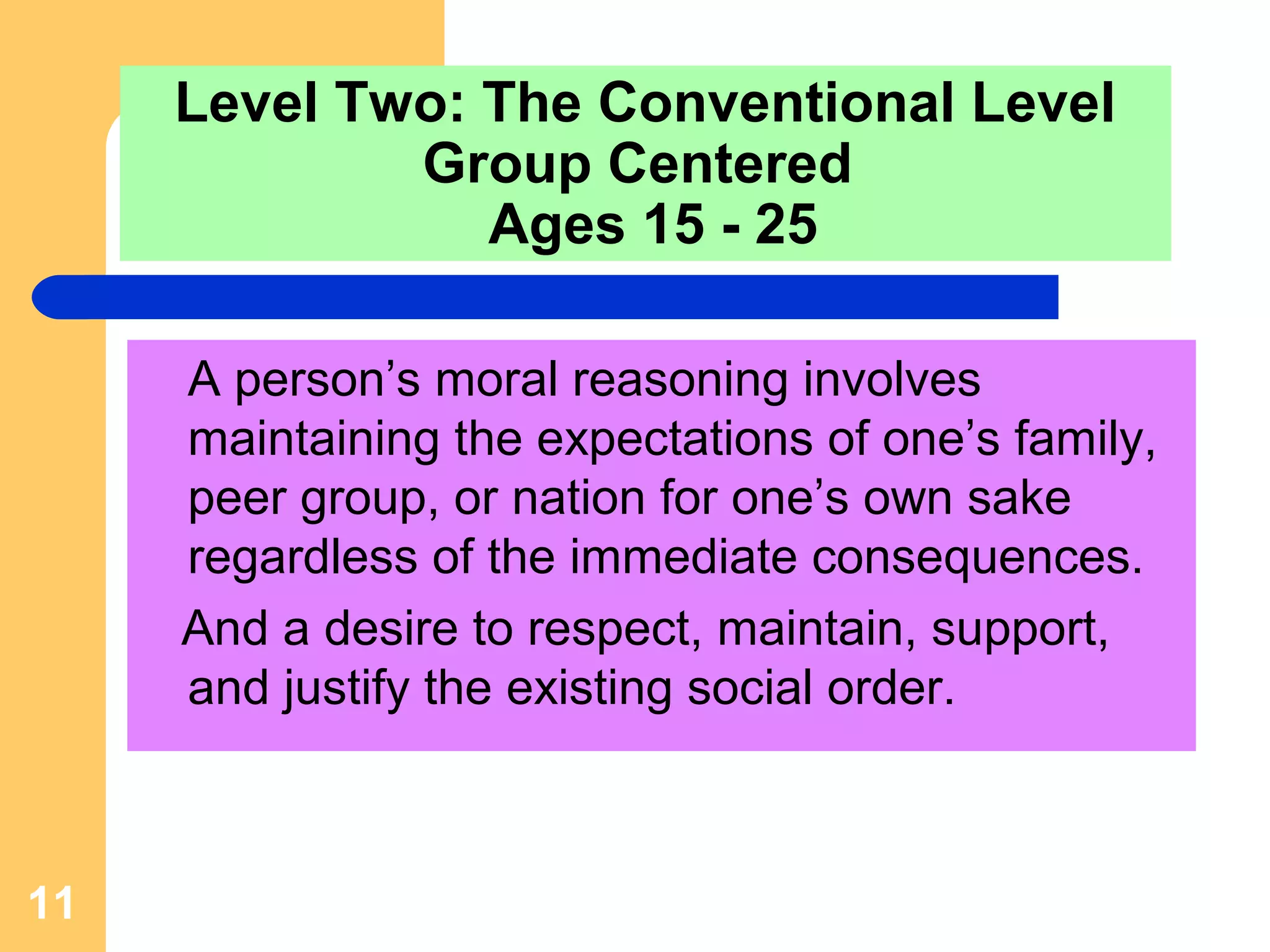 Kohlberg moral development | PPT