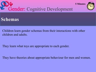 Psychological explanations of gender development | PPTX