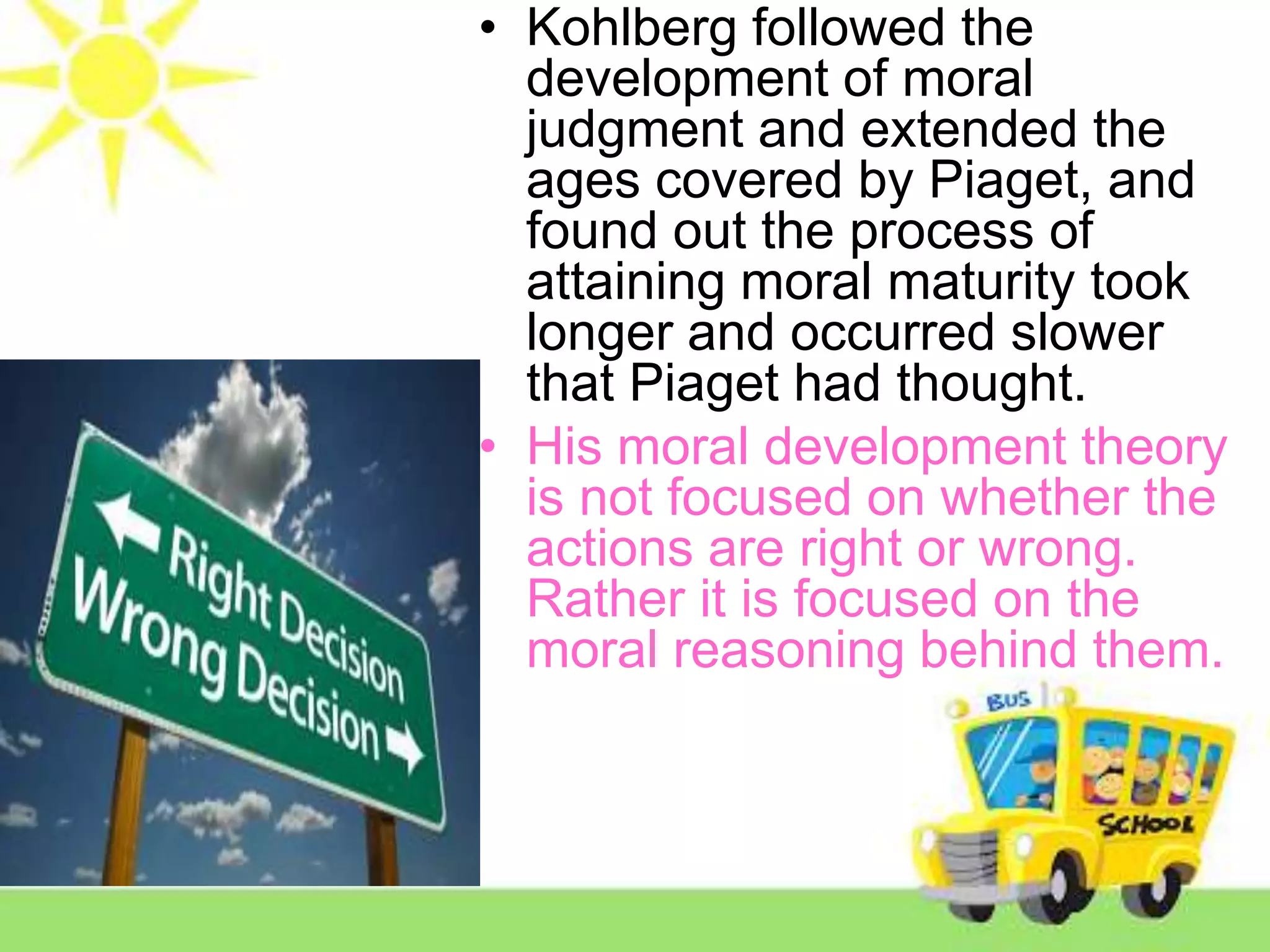 Kohlberg's Stages of Moral Development | PPTX