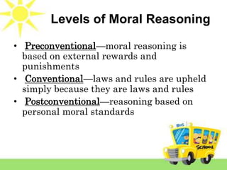 Kohlberg's Stages of Moral Development | PPTX