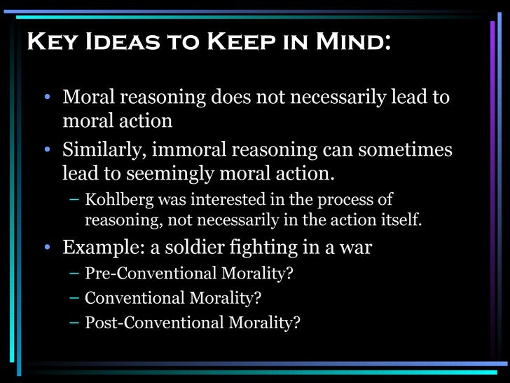 Conventional Morality Definition Stages Video