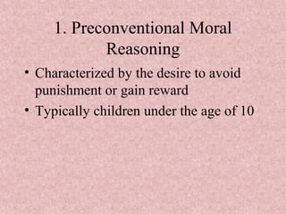 Kohlberg's moral development | PPT