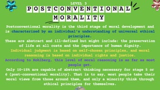 Kohlberg’s Stages Of Moral Development.pptx