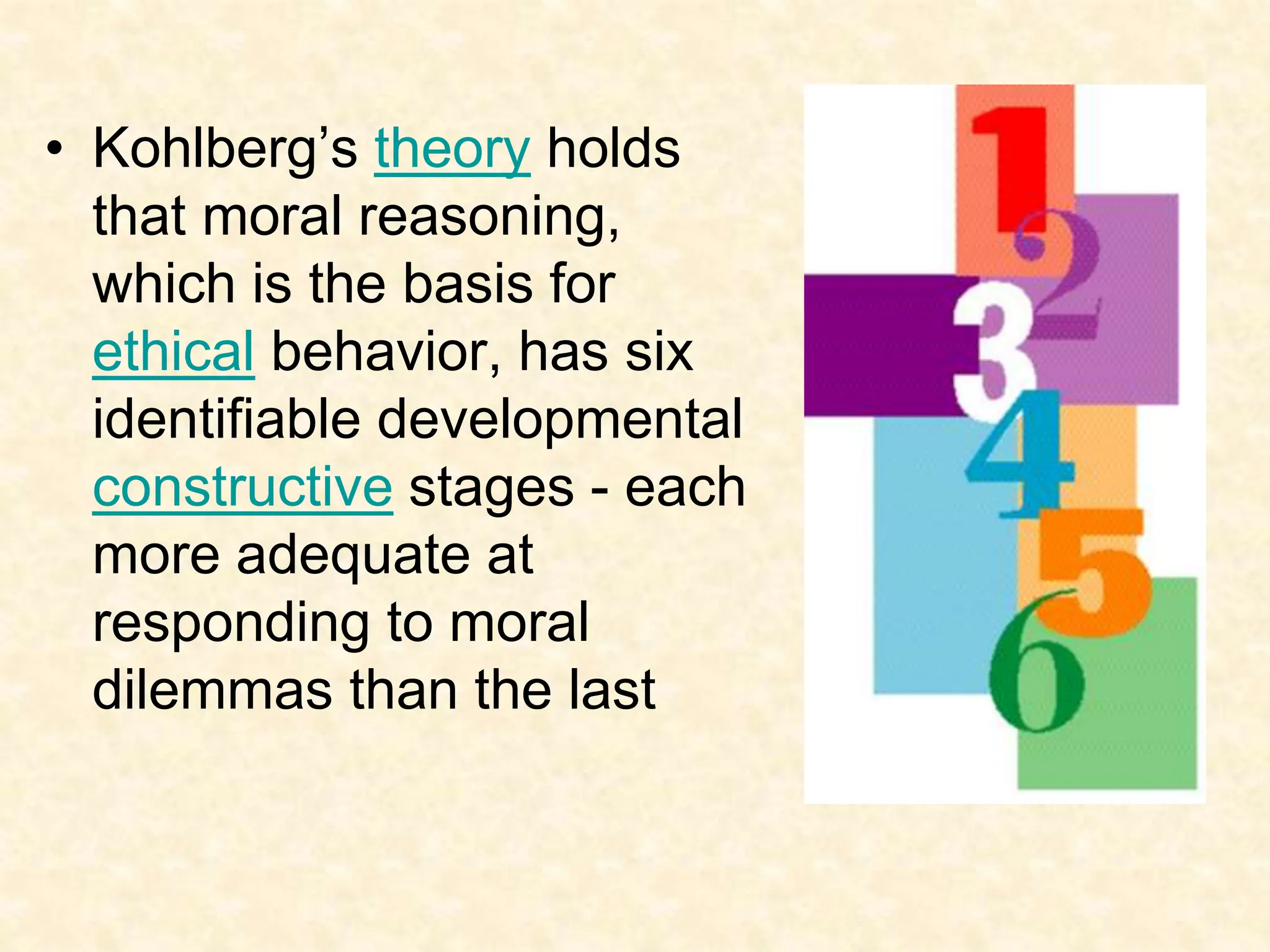 Kohlbergs stages of moral development.ppt