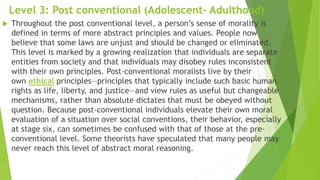 Kohlberg’s theory | PPTX
