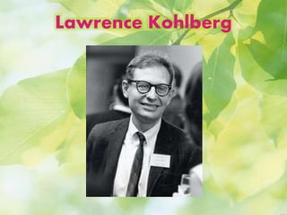 Kohlberg's theory of moral development | PPTX