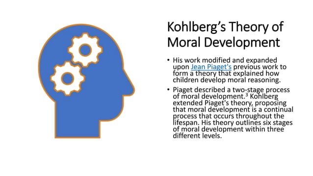 Kohlberg's theory of moral development | PPTX