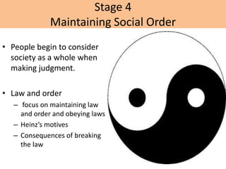 Kohlberg’s theory on moral development | PPTX