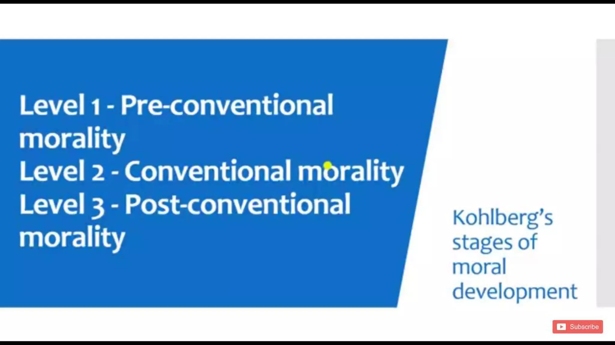 Kohlberg theory of moral development | PPT