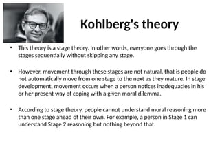 kohlberg theory of moral development.ppt