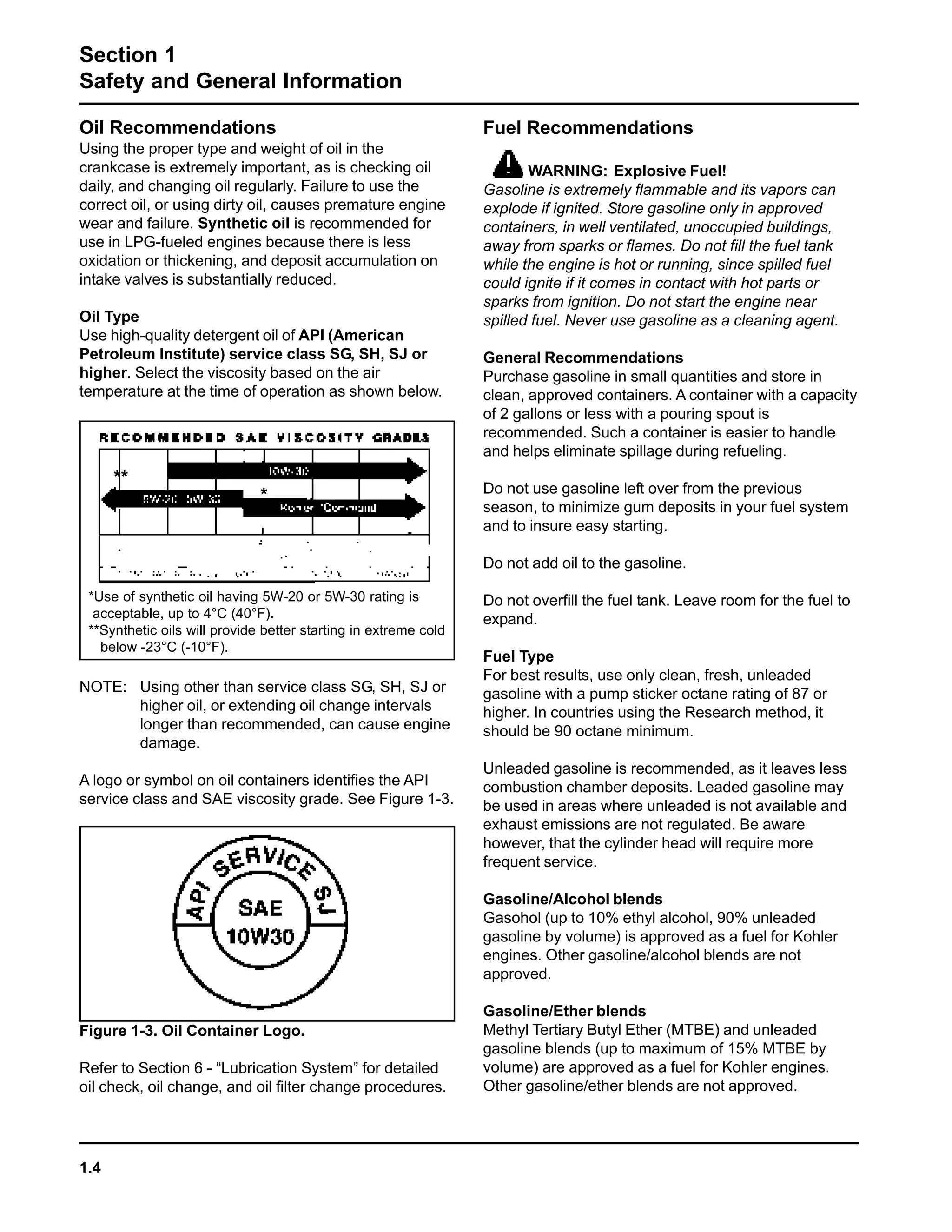 Kohler command cv15 vertical crankshaft engine service repair manual (1991 2002) | PDF