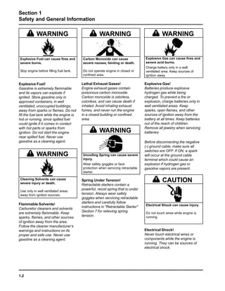 Kohler command cv15 vertical crankshaft engine service repair manual ...