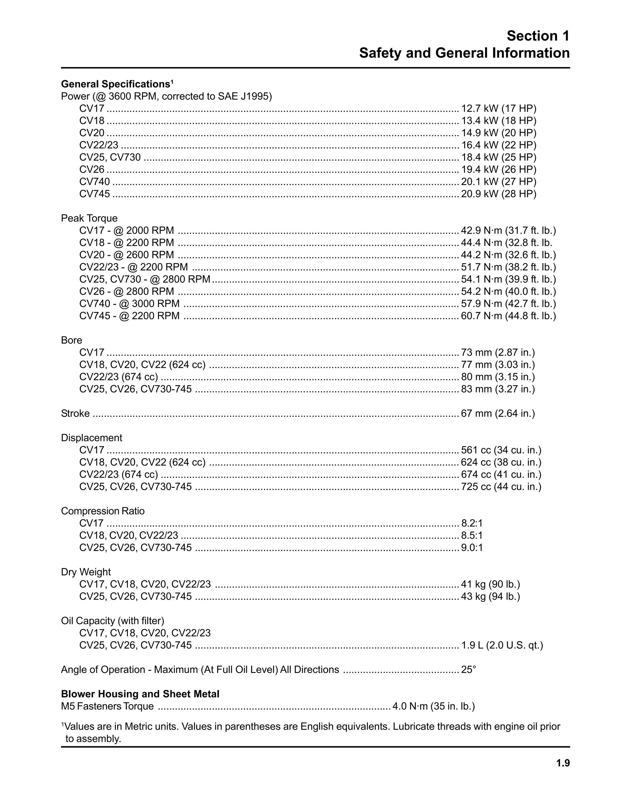Kohler command cv22 vertical crankshaft engine service repair manual | PDF