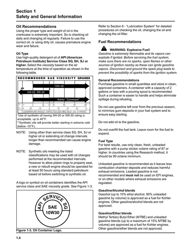 Kohler command cv22 vertical crankshaft engine service repair manual | PDF
