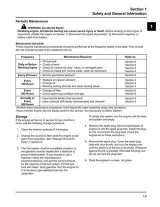 Kohler command cv495 vertical crankshaft engine service repair manual ...