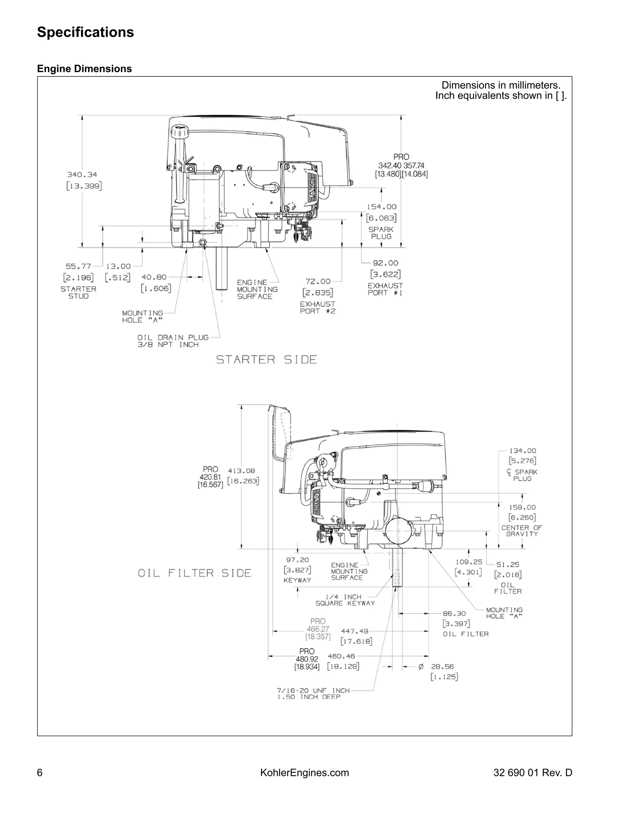 Kohler courage pro sv830 service repair manual | PDF