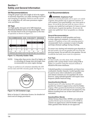 Kohler courage xt 7 vertical crankshaft engine service repair manual | PDF