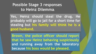 Kohler’s stages of moral developmente | PPTX