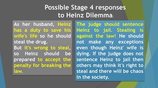 Kohler’s stages of moral developmente | PPTX