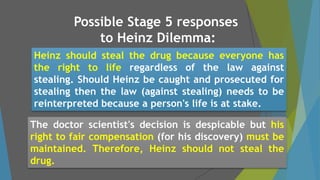 Kohler’s stages of moral developmente | PPTX