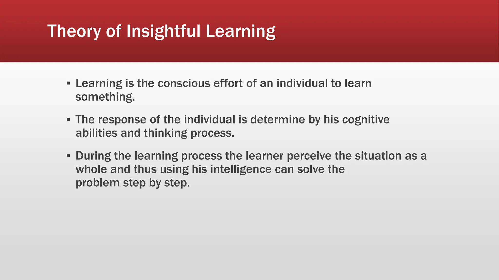 KOHLER THEORY OF INSIGHTFUL LEARNING.pptx