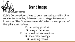 Kohl's Business Plan | PDF