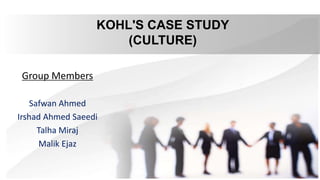 Kohl's Case Study | PPTX