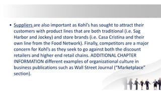 Kohl's Case Study | PPTX