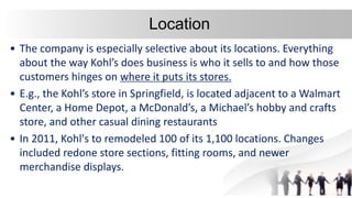 Kohl's Case Study | PPTX